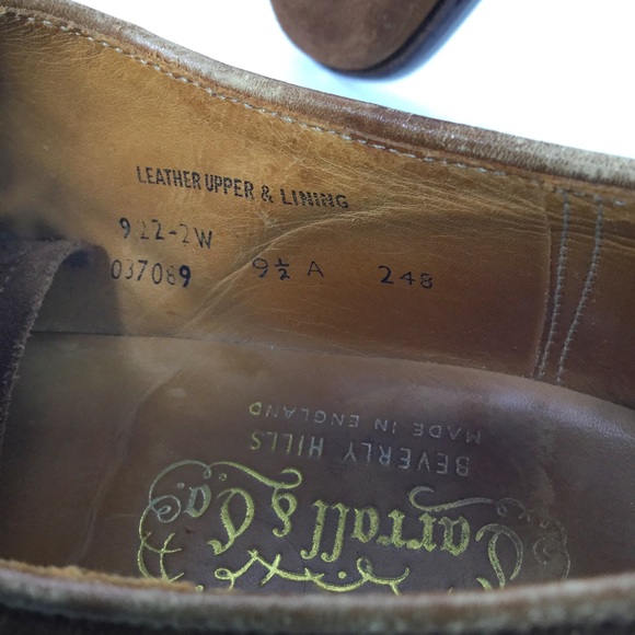 Carroll & Co | Shoes | Carroll Co Beverly Hills Mens Suede Shoes | Poshmark